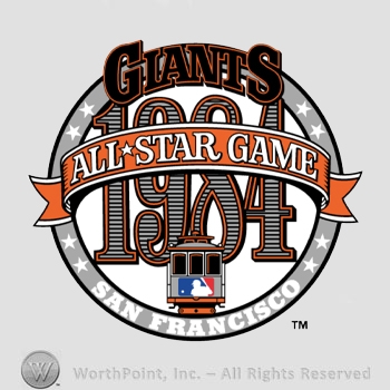 Mark with A circle, the text "GIANTS ALL STAR | #714559