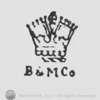 Mark with Crown with B & M CO below | #71553