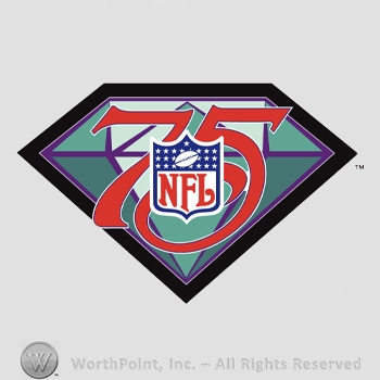 Mark with A diamond, the number 75, a shield, | #715825