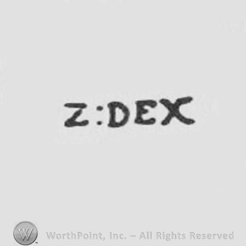Mark with Z:DEX written in uppercase | #71727