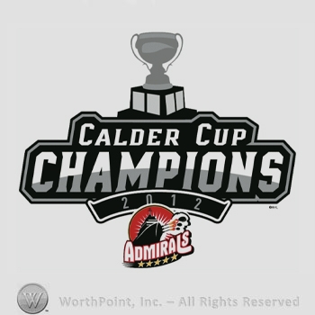 Mark with A cup, a frame, the text "CALDER CUP | #717290