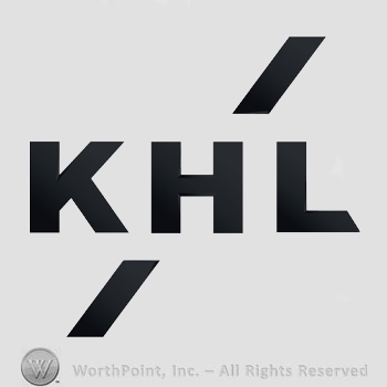 Mark with The letters "KHL" and a stripe. | #717584