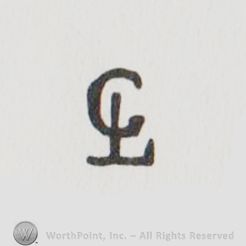 Mark with the initials CL overlapping | #71810