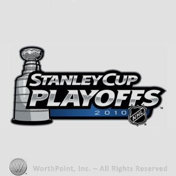Mark with A cup, the text "STANLEY CUP PLAYOFFS, | #718112