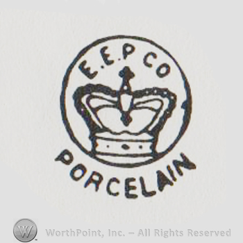 Mark with A crown, a circle and the text "E.E.P | #71962