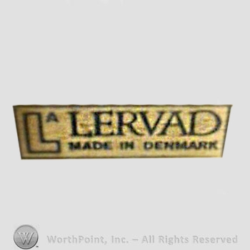 Mark with The text "L a LERVAD MADE IN DENMARK", | #719758