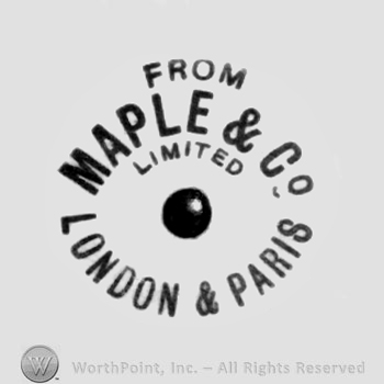Mark with The text "FROM MAPLE & CO. LIMITED | #719855