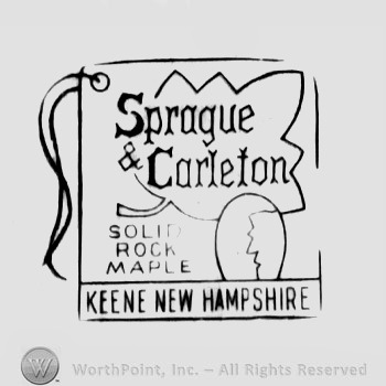 Mark with The text "Sprague & Carleton SOLID ROCK | #719918