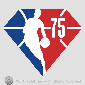 Mark with A diamond, a basketball player and the | #720690