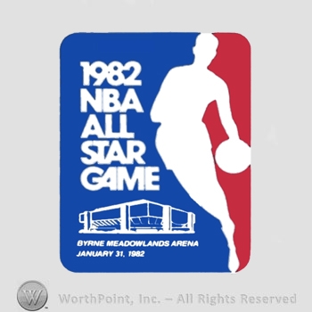 Mark with A frame, the number 1982, the text "NBA | #720716