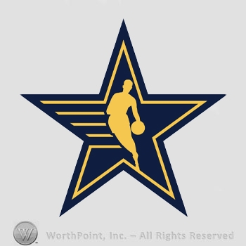 Mark with A star, some lines and a basketball | #720871