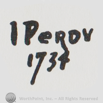 Mark with the name I Perdu above the number 1734 | #72291