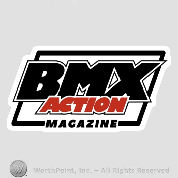 Mark With A Frame And The Text Bmx Action 727183