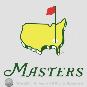 Mark with A map, a flag and the word "MASTERS". | #727314