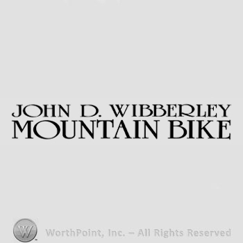Mark with The text "JOHN D. WIBBERLEY MOUNTAIN | #727376
