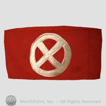 Mark with An armband with a circle and the letter | #729318