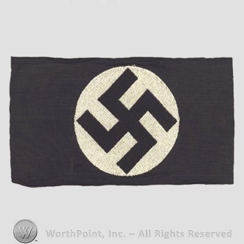 Mark with An armband with a circle and the nazi | #729319