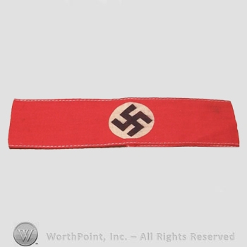 Mark with An armband with a circle and the nazi | #729593