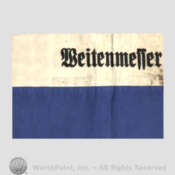 Mark with An armband with two stripes and the | #730054