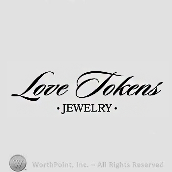 Mark with The text "Love Tokens JEWELRY" and two | #730802