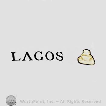 Mark with The word "LAGOS" and a symbol. | #730836