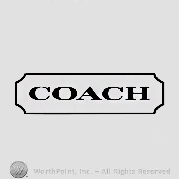 Mark with The text "COACH" inside a geometric | #730867