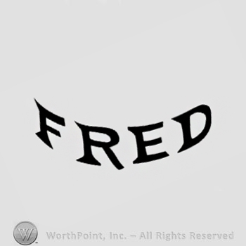 Mark with The word "FRED". | #730992