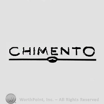 Mark with The word "CHIMENTO" underlined. | #731009