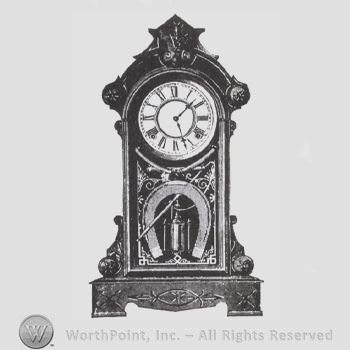 Mark with Clock Pattern: Durham. | #741941