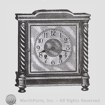 Mark with Clock Pattern: Jacobean No. 1. | #742706