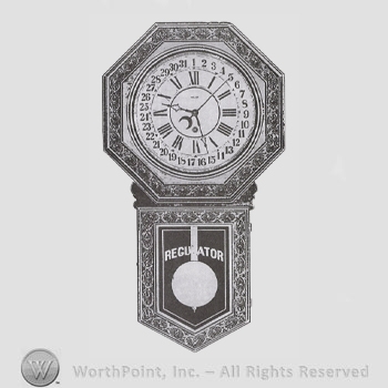 Mark with Clock Pattern: Star Pointer Calendar. | #742962