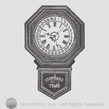 Mark with Clock Pattern: Admiral. | #743047