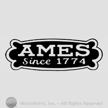 Mark with A frame, the text ''AMES, Since'' and | #743612