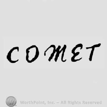 Mark with The word ''comet''. | #743719