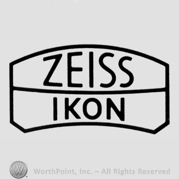 Mark with A frame and the text ''ZEISS IKON''. | #743729