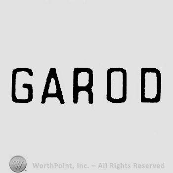 Mark with The word ''GAROD''. | #743796
