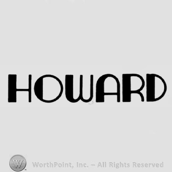 Mark with The word ''HOWARD''. | #743866