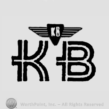 Mark with Two wings, a shield, and the letters | #743900