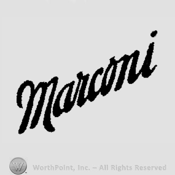 Mark with The word ''marconi''. | #743951