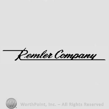 Mark with The text ''Remler Company''. | #744041