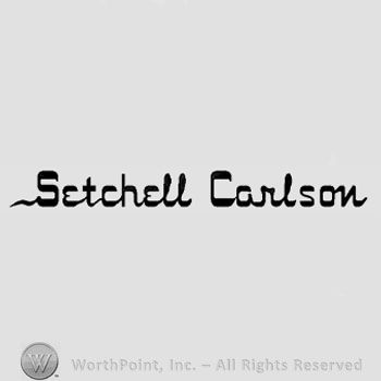 Mark with The text ''Setchell Carlson''. | #744059