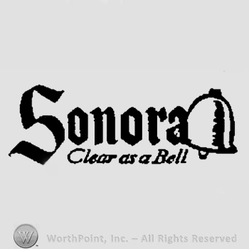 Mark with The text ''Sonora Clear as a Bell'' and | #744070