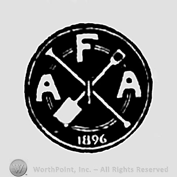 Mark with A circle, the letters "AFA", a shape | #744463