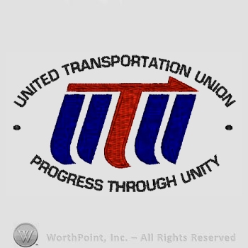 Mark with The text "UNITED TRANSPORTATION UNION | #744522