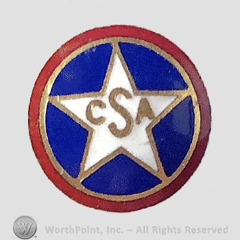 Mark with A circle, a star and the letters "CSA". | #744554
