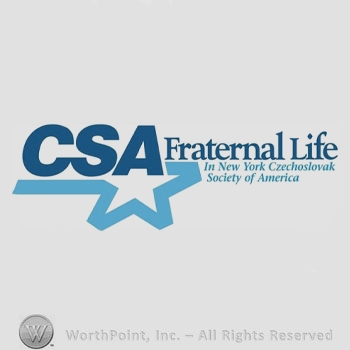 Mark with The text "CSA Fraternal Life, In New | #744556