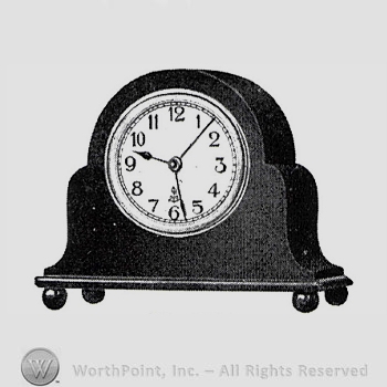 Mark with Clock Pattern: No. 666. | #745949