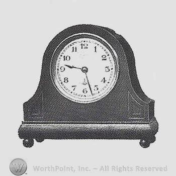 Mark with Clock Pattern: No.1973, 2073. | #745977