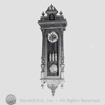Mark with Clock Pattern: David Warner Collection. | #746304