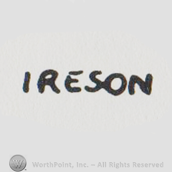Mark with the name IRESON in uppercase letters | #74672